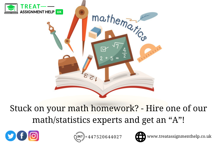 Stuck on your math homework? - Hire one of our math/statistics experts ...